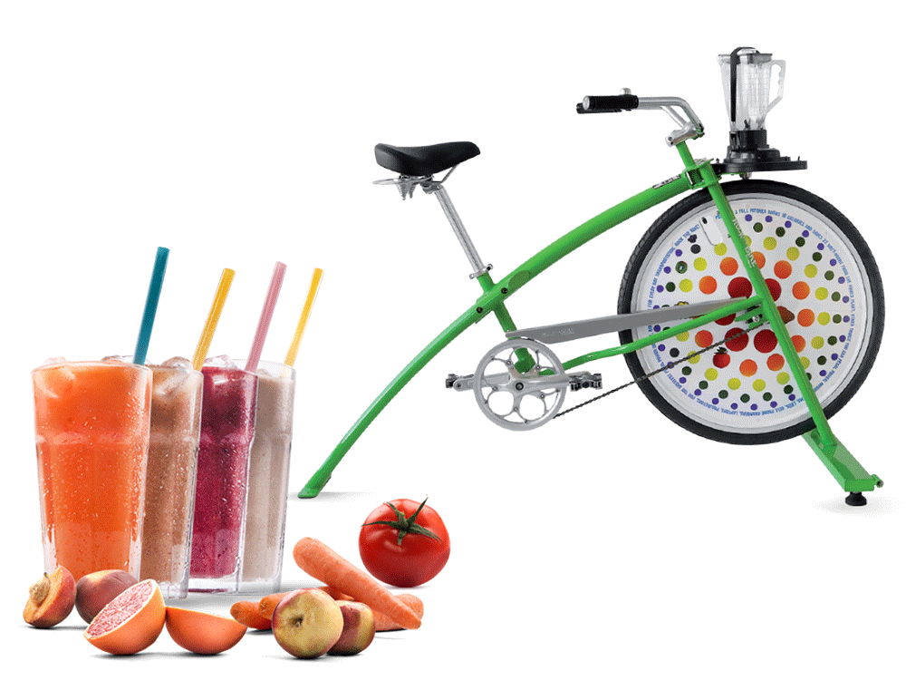 Smoothie Bike & Smoothie Bar - Location et animation de vélos à smoothie