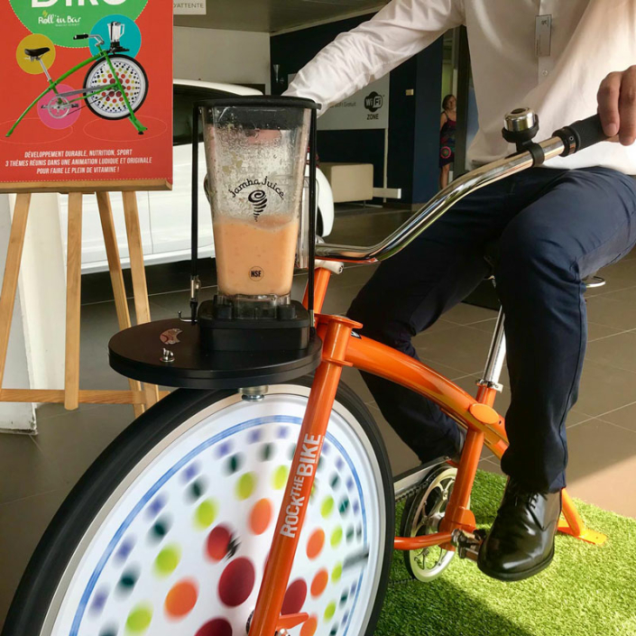 Smoothie Bike & Smoothie Bar - Location et animation de vélos à smoothie